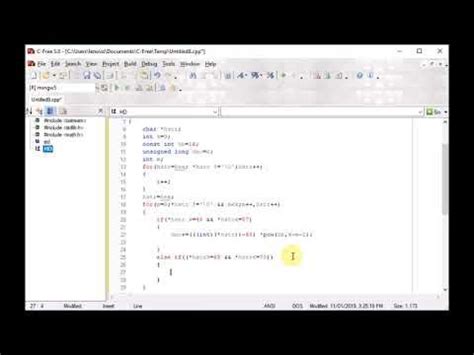 C To Convert A Hexadecimal Number To Decimal Number