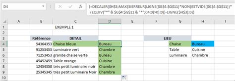 FONCTION INDEX EQUIV Excel