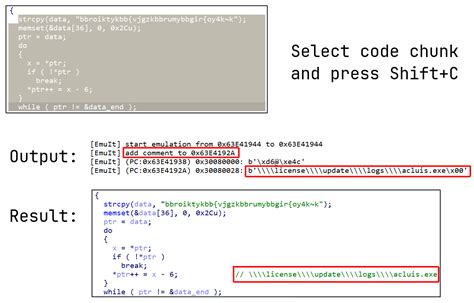 Github Azzonfireemuit Easy To Use Ida Plugin For Code Emulation