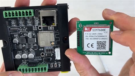 how to install sim7600 4g module to kincony esp32 s3 mini module youtube