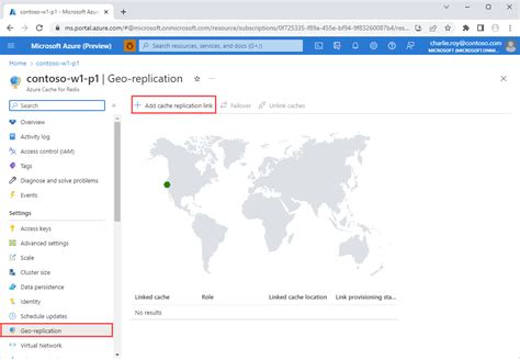 Configure Passive Geo Replication For Premium Azure Cache For Redis Instances Azure Cache For