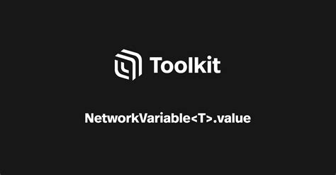 Networkvariable Value Spatial Creator Toolkit Networkvariable Value Spatial Creator Toolkit