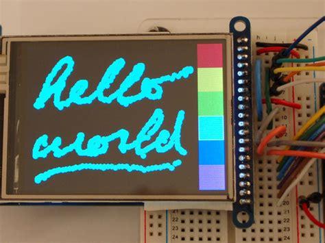 2 8 18 Bit Color Tft Lcd With Touchscreen Breakout Board [ili9325] Id 335 Adafruit