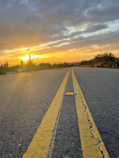 Sunset At Gates Pass Rtucson