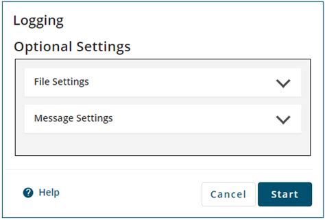Logging Configuration