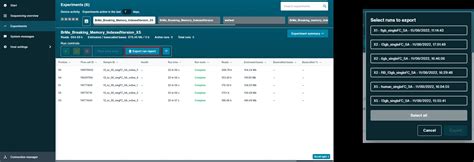 How Do I Export A Run Report For A Sequencing Run