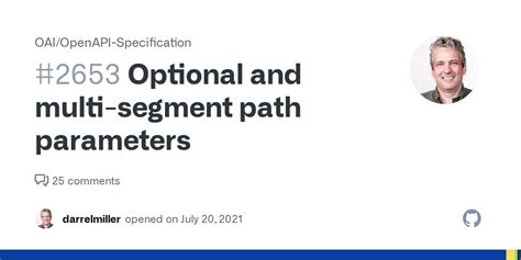 Optional And Multi Segment Path Parameters · Issue 2653 · Oaiopenapi