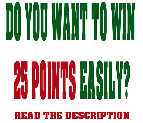 Do You Want To Win 25 Points By Aurelien0o0 On Deviantart
