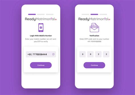 completing the login with otp module readymade php matrimonial script