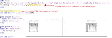 Solved Insert New Line In Rtf Sas Support Communities