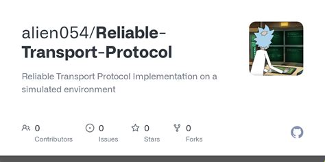 GitHub Alien Reliable Transport Protocol Reliable Transport Protocol Implementation On A