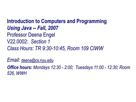 Ppt Java Programming Basics Course Powerpoint Presentation Free