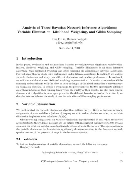 3 bayesian network inference algorithm pdf bayesian network