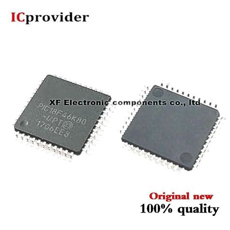10 piezas pic18f46k80 i pt pic18f46k80 18f46k80 mcu 8bit 64kb flash