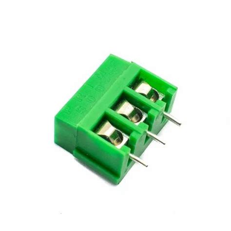 3 Pin Pcb Terminal Block 5mm Pitch Prime 500 3 Printed Circuit Board Terminal Block पीसीबी
