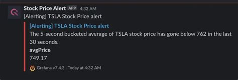Real Time Stock Price Alerts Using Python Grafana And QuestDB QuestDB