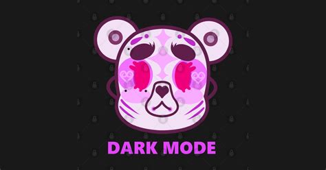 Nanime Mascot Mask Design Dark Mode Anime Art T Shirt Teepublic