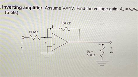 Solved Non Inverting Amplifier Assume Vi V Find The Chegg