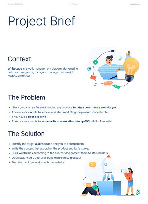 Project Brief Context And The Problem With Solution Behance