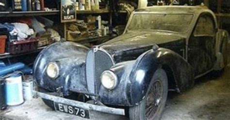 창고에 방치된 고물 자동차 알고보니 96억짜리 부가티