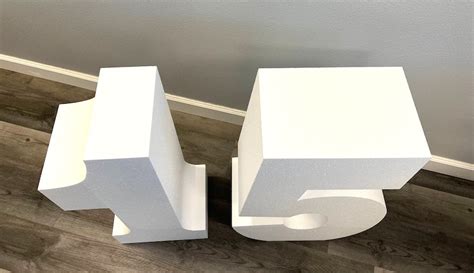 Pick Any 2 Birthday Numbers Thick 30 Tall Table Base Styrofoam Numbers For Birthdays Birthday