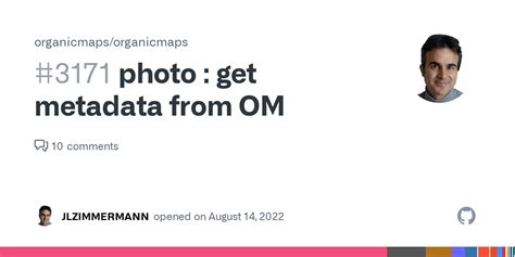 Photo Get Metadata From OM Issue Organicmaps Organicmaps GitHub