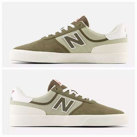 Mens New Balance Numeric 272 Suede And Canvas Trainers At £3750 At New