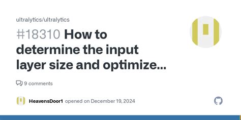 How To Determine The Input Layer Size And Optimize Gpu Utilization With