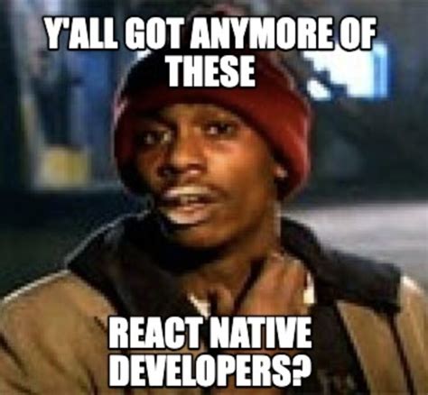 David L R On Linkedin 👀 Any React Native Developers Out There 👀 We