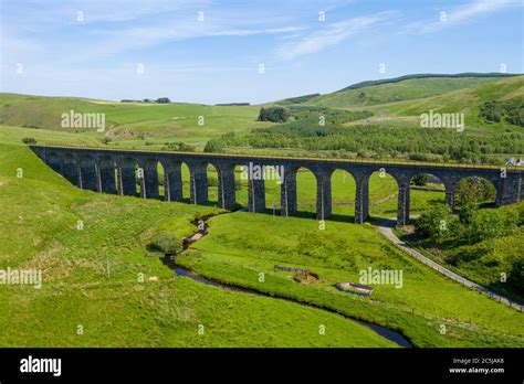The Shankend Viaduct Near Hawick In The Scottish Borders The Viaduct On The Waverley Line Was