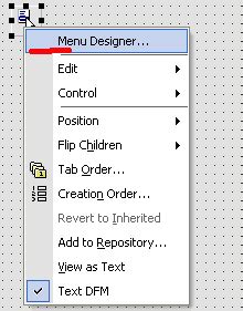 Delphi как открыть Popupmenu