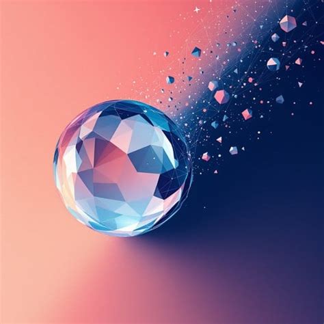 Free Crystal Sphere Dancing Image Sphere Crystal Geometric