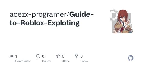 GitHub Acezx Programer Guide To Roblox Exploting