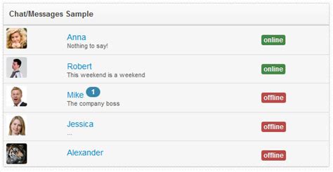jquery chat jchat on behance