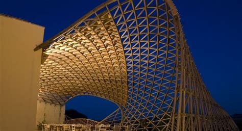 Gridshells Parametrically Designed Canopy Shades Masseria Ospitale