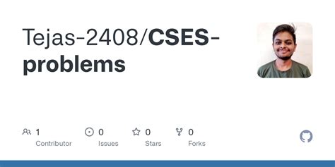 Github Tejas 2408cses Problems