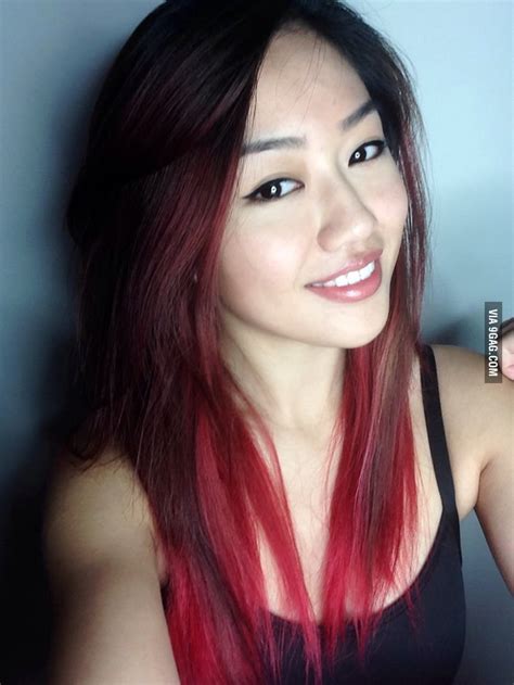 Asian People With Red Hair