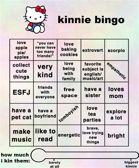 Hello Kitty Kinnie Bingo