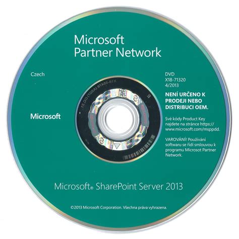2013 04 Sharepoint Server 2013 15044541004 Czech Dvd