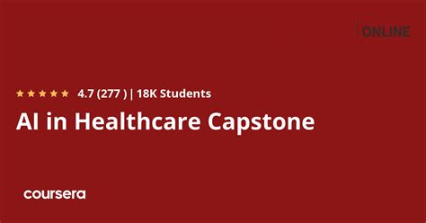 人工智能在医疗保健领域的应用 Coursera