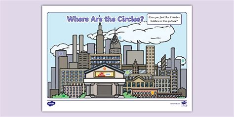 👉 Wheres The Circle I Spy Activity