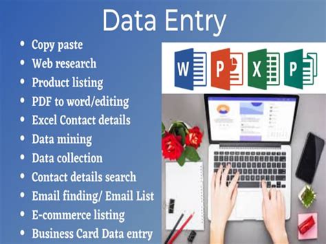 Data Entry Copy Paste Typing Work Data Mining Data Collection Work Upwork