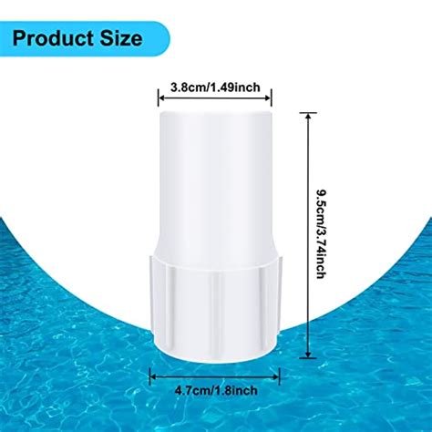 1 1 2 Inch Pool Vacuum Hose Cuff Replacement Swimming Pool Cuff Vacuum