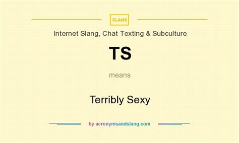 Ts Terribly Sexy In Internet Slang Chat Texting And Subculture By