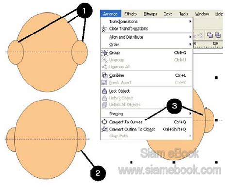 วาดภาพการตนดวย CorelDRAW 12