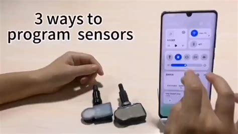 stock available 2024 new nfc tpms sensor 315mhz 433mhz universal