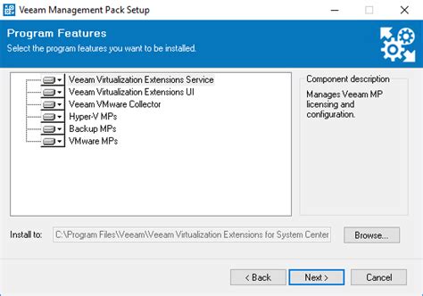 Step Import Veeam Management Packs And Install VE Service Veeam UI And Veeam VMware