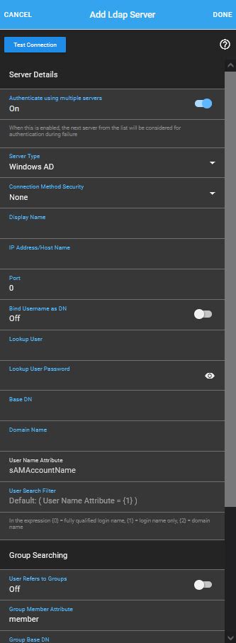 How Do I Configure Ldap User Authentication External Authentication