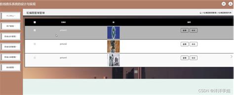 独有源码 Java Jsp在线音乐系统的设计与实现m4039从不会做毕业设计到成功完成的过程与方法基于java的在线音乐系统的设计与实现 Csdn博客