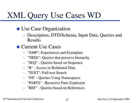 Ppt W3c Xml Query Powerpoint Presentation Free Download Id4749062
